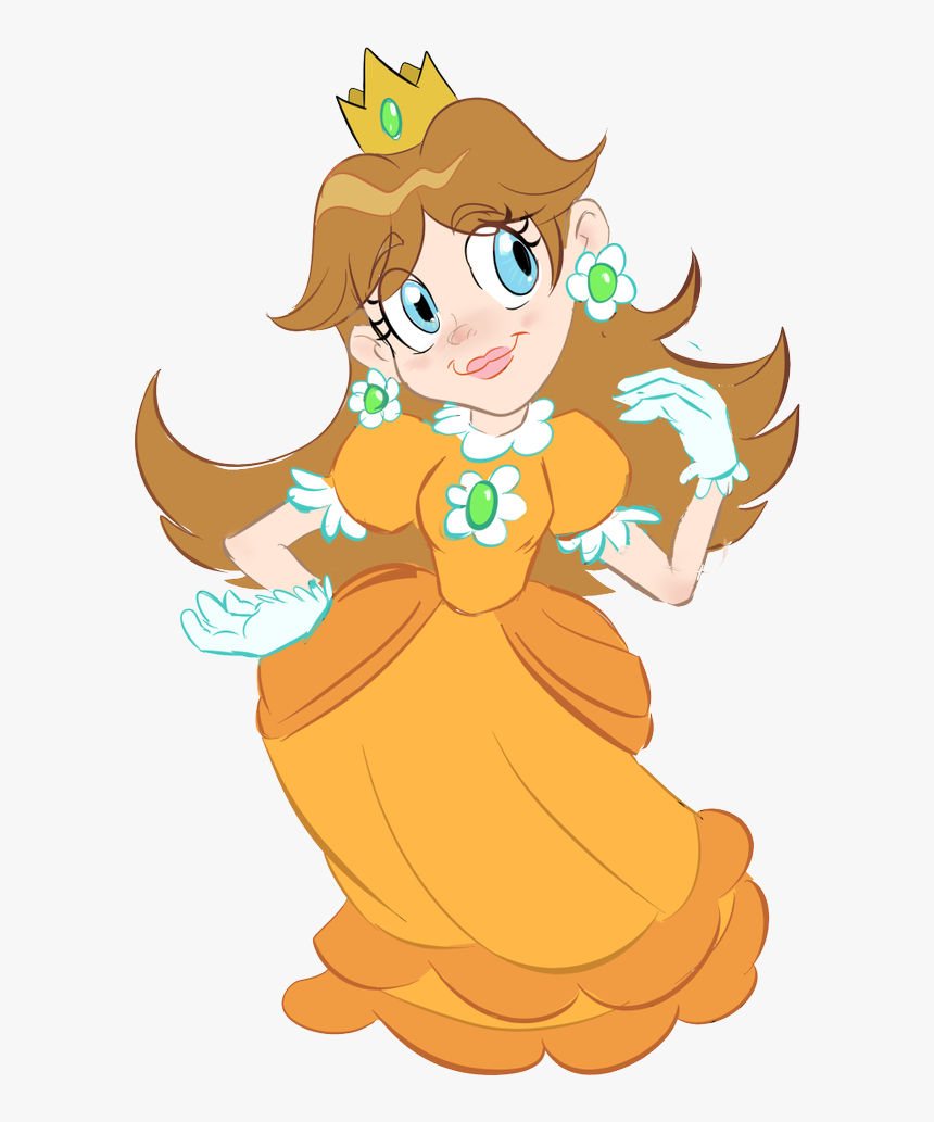 Anna Frohling Princess Daisy For - Cartoon, HD Png Download ...