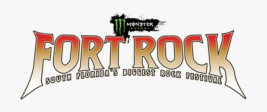 Monster Energy Fort Rock 2017 Logo - Monster Energy, HD Png Download ...