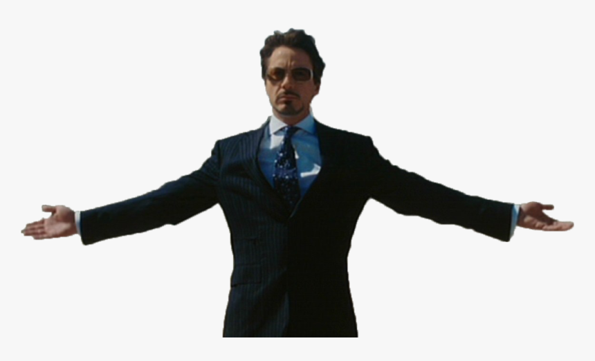 Man With Open Hands - Tony Stark Png Png, Transparent Png , Transparent ...