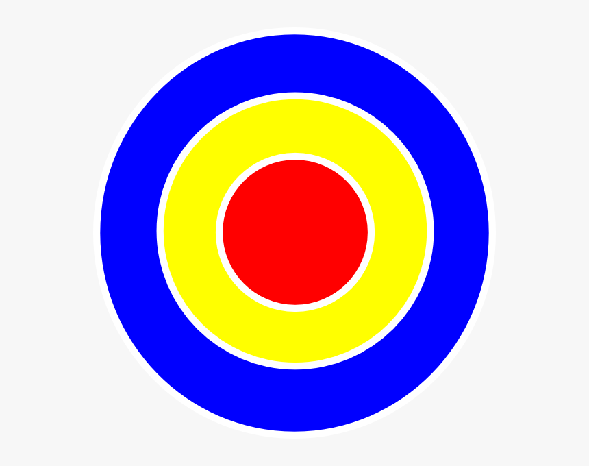 3 Ring Bulls Eye Svg Clip Arts - Bullseye Target 3 Ring, HD Png ...