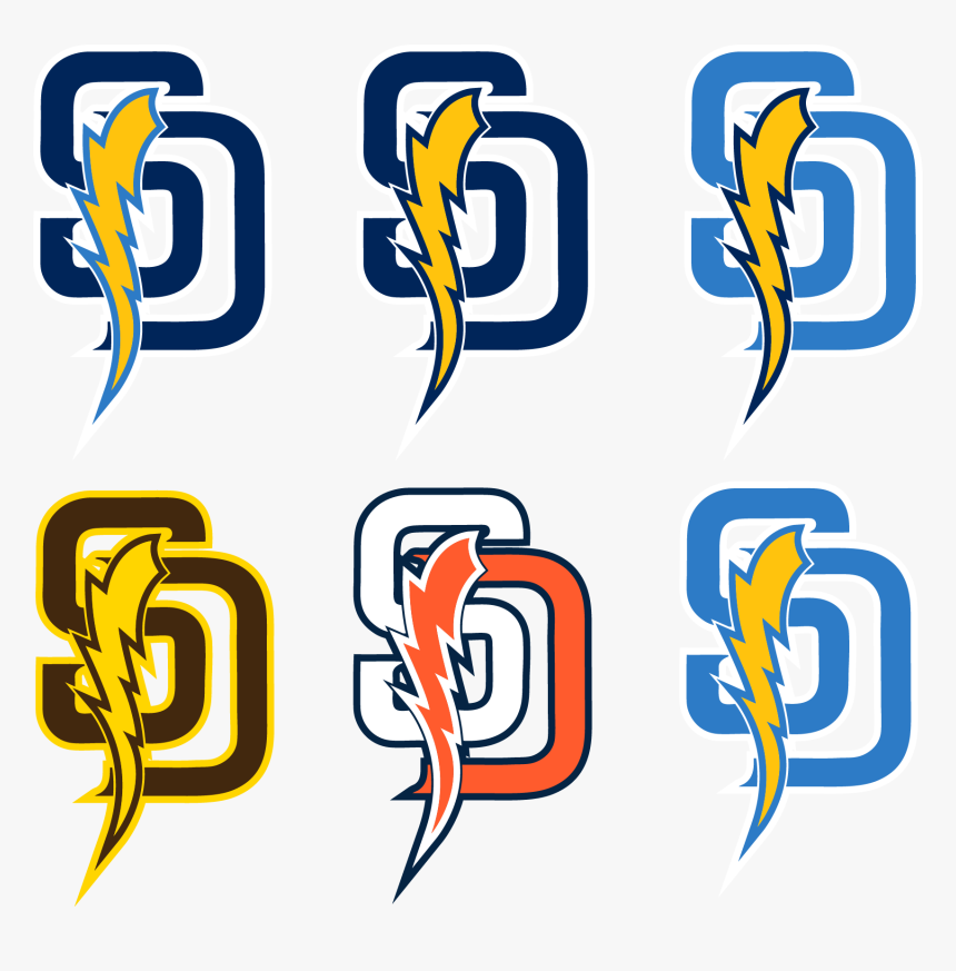 San Diego Chargers Logos, HD Png Download , Transparent Png Image - PNGitem