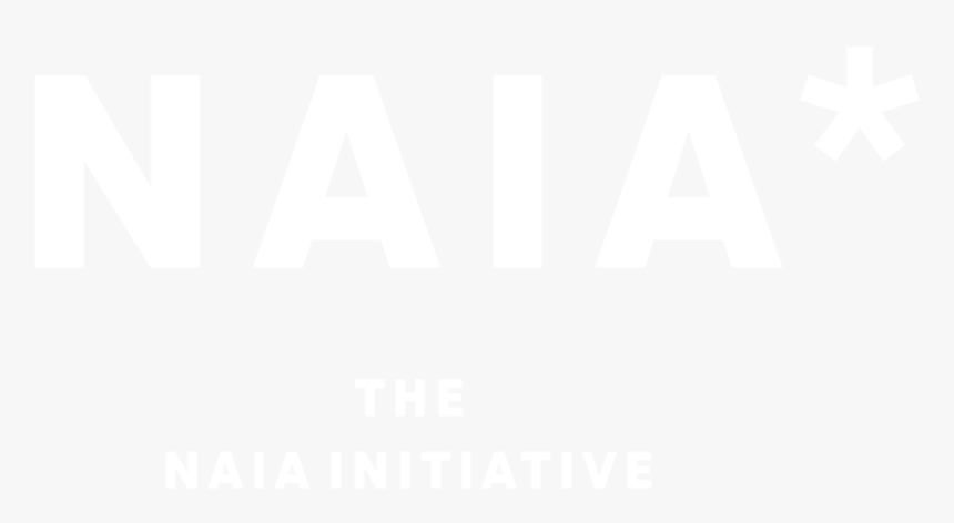 Naia Logo Off White Small Medium Cropped - Johns Hopkins Logo White, HD ...