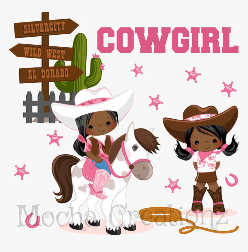 Transparent Cowgirl Clipart - Clip Art African American Cowgirl, HD Png ...