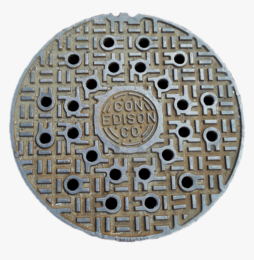 Edison Manhole Cover - Circle, HD Png Download , Transparent Png Image ...