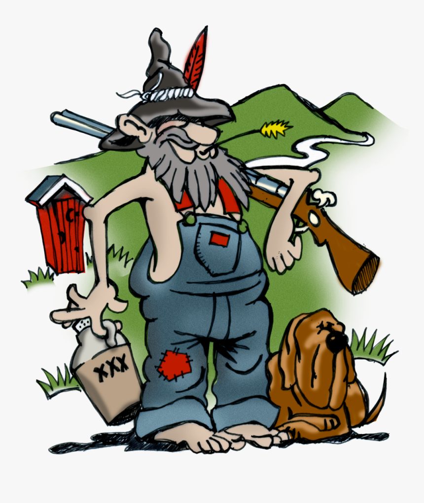 Hillbilly Cartoon Characters Png , Png Download - Hillbilly Jam Maggie ...