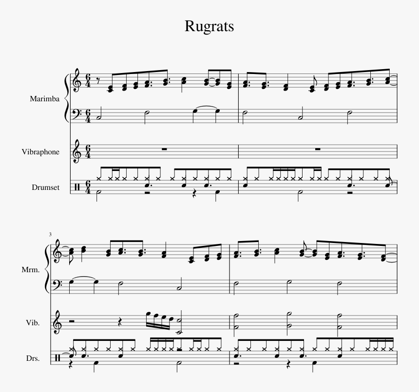 Rugrats Piano Sheet Music at Christopher Dodd blog