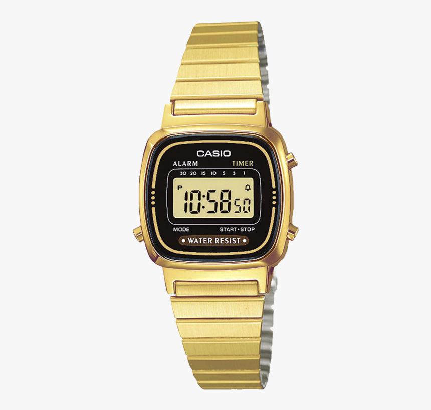 Casio Watch Gold Diamond, HD Png Download , Transparent Png Image - PNGitem
