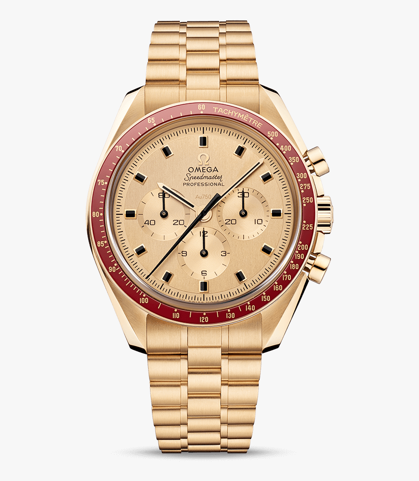 Omega Speedmaster 50th Anniversary Gold, HD Png Download , Transparent ...