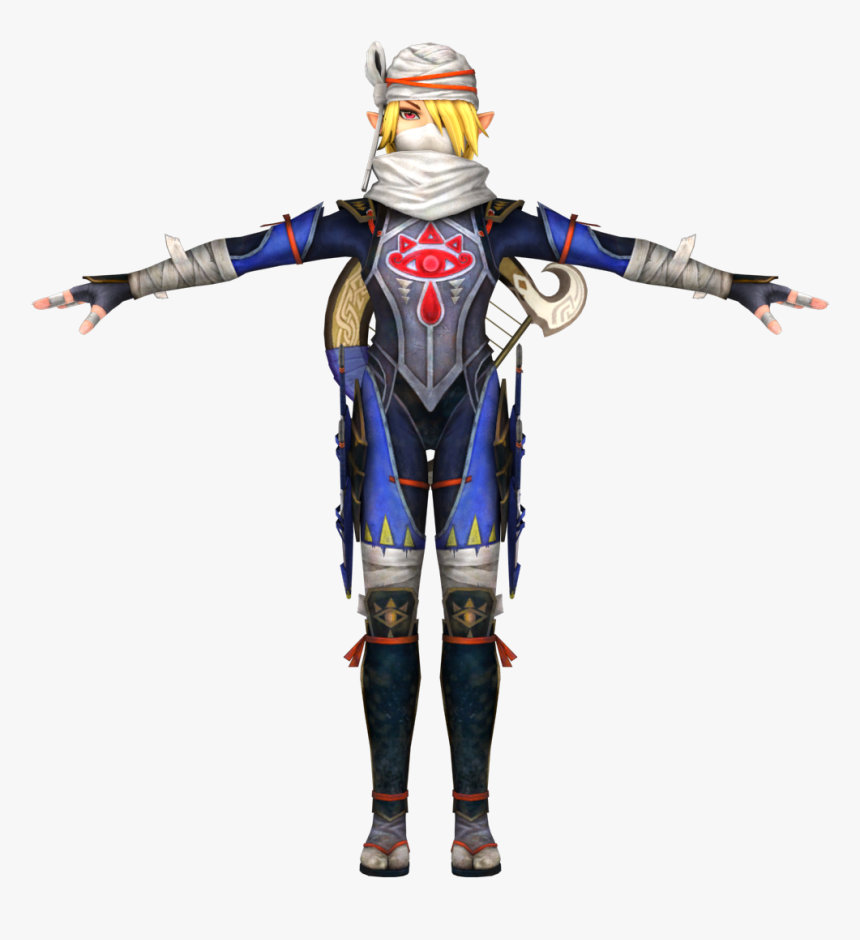 Transparent Sheik Png - Zelda Hyrule Warriors Sheik, Png Download ...