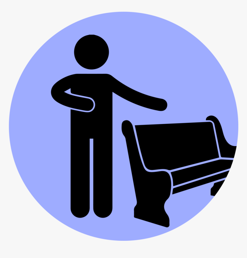 Usher Icon Blue, HD Png Download , Transparent Png Image - PNGitem