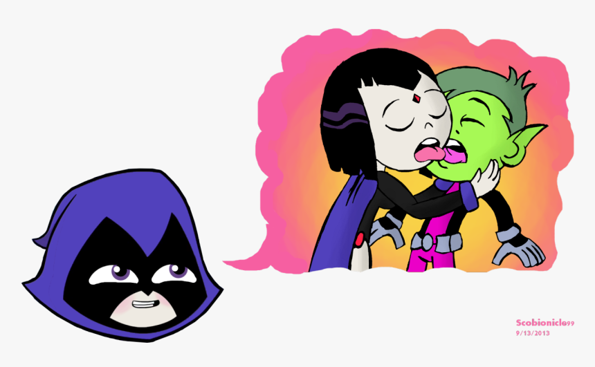 Raven And Beast Boy Making Out In Raven’s Head - Raven And Beast Boy ...