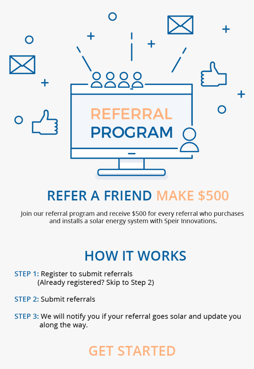 Click The Button To Register For Our Referral Program - Prosper, HD Png ...