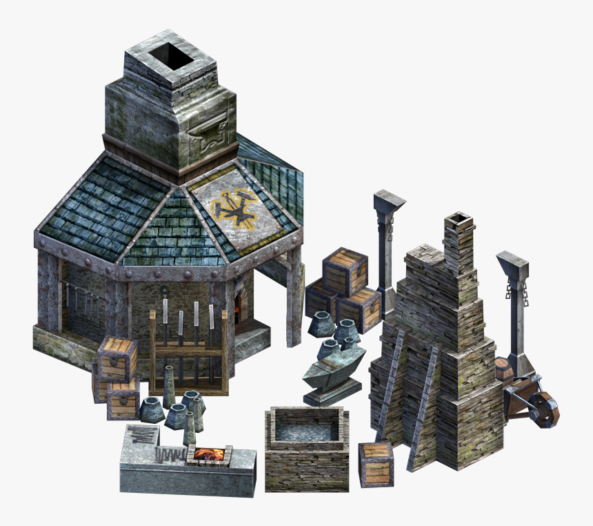 Forge - Castle, HD Png Download , Transparent Png Image - PNGitem