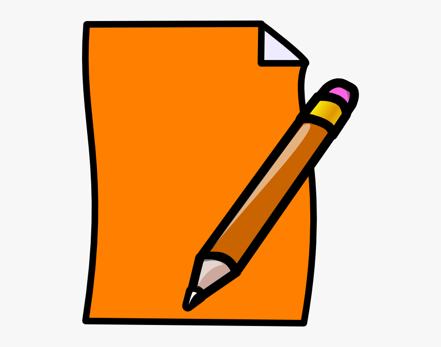 Transparent Papers Png - Transparent Pencil And Paper, Png Download ...