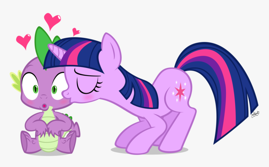 1280 X 914 4 - My Little Pony Twilight Sparkle Spike Kissing, HD Png Download , Transparent Png ...