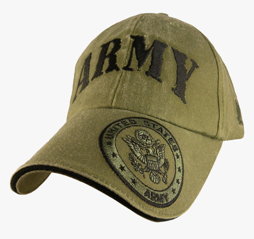 5581 - U - S - Army Cap - Cotton - Od Green - Baseball Cap, HD Png ...