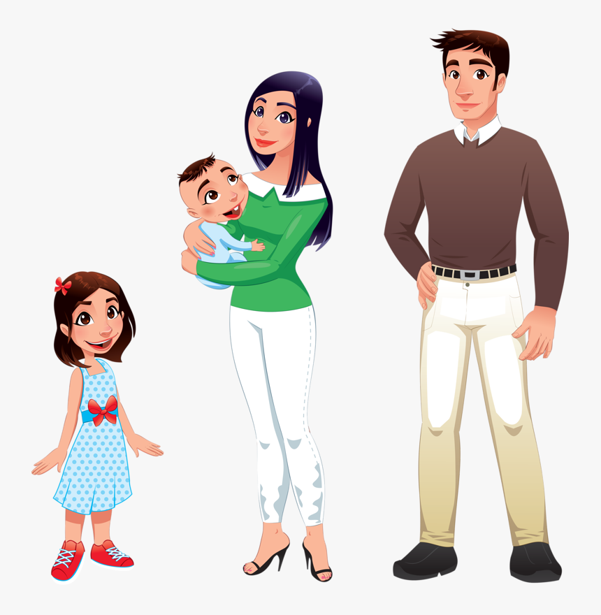 Human Family 2 [преобразованный] - Uncle Clip Art, HD Png Download ...