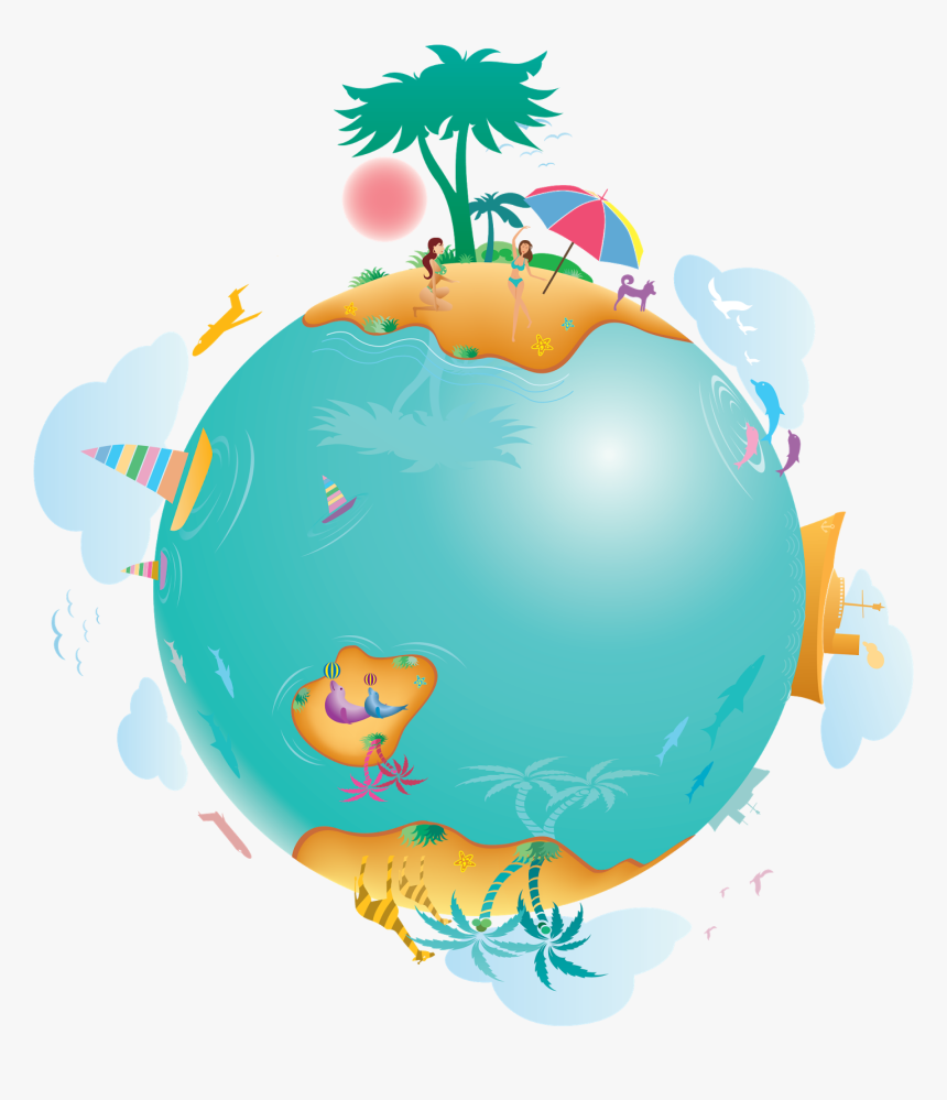 Earth Vector , Png Download - Earth And Life Background, Transparent ...