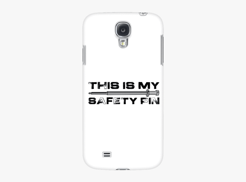 My Safety Pin Phone Case White - Mobile Phone Case, HD Png Download ...