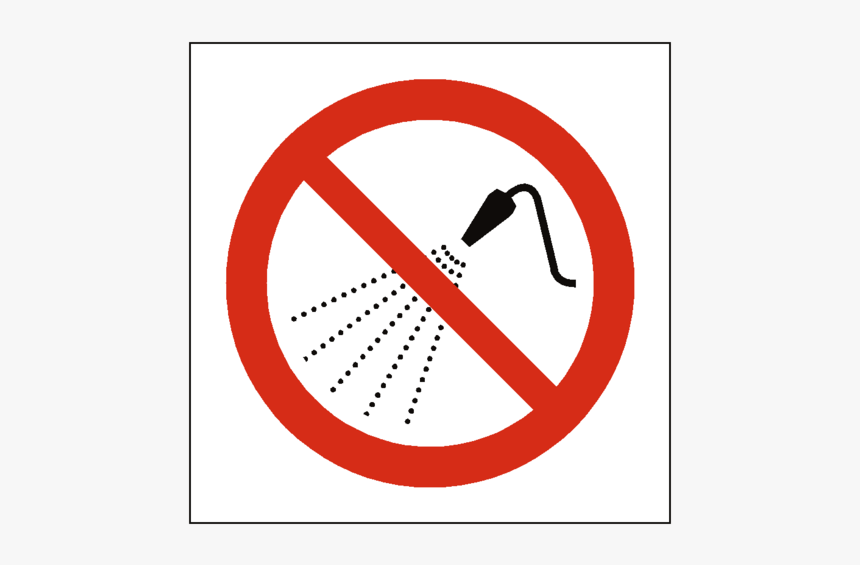 Safety Signs No Water, HD Png Download , Transparent Png Image - PNGitem