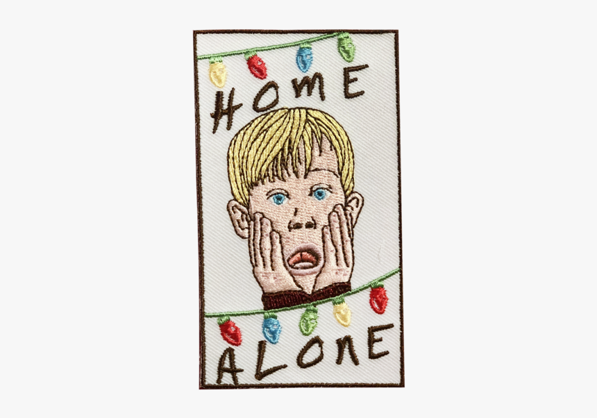 Home Alone Patch - Cartoon, HD Png Download , Transparent Png Image ...