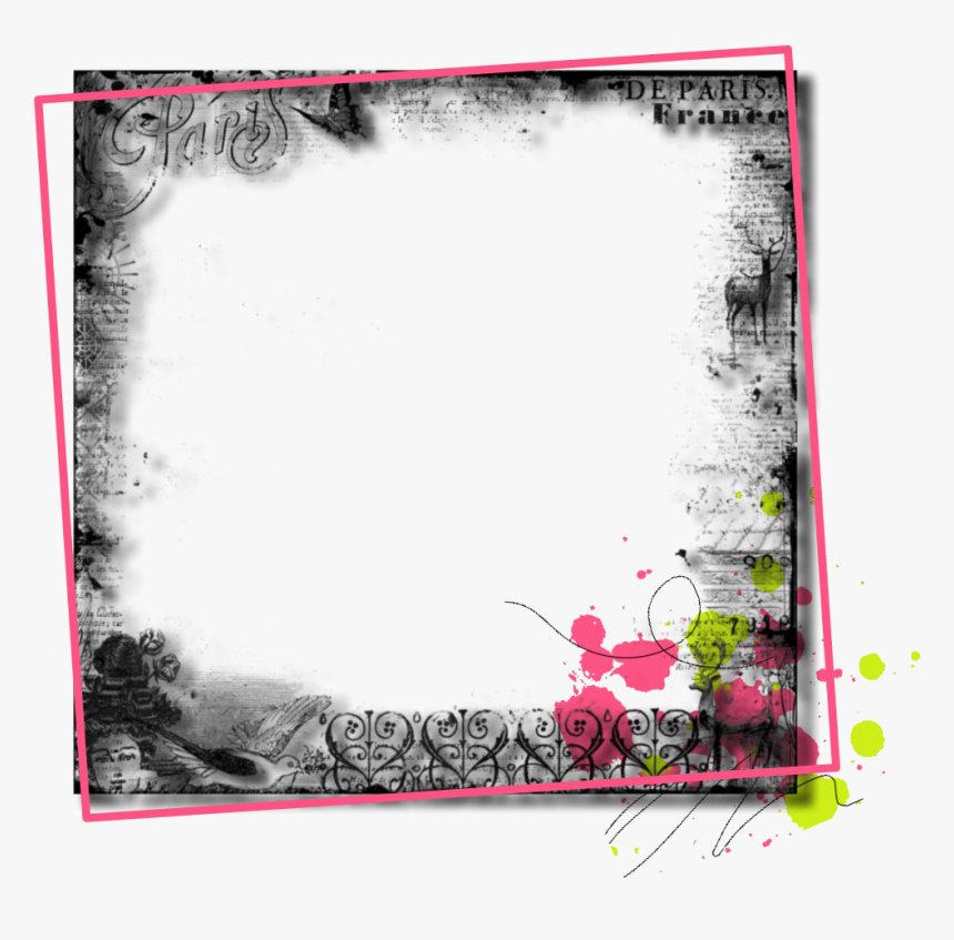 Transparent Label Frame Png - Picture Frame, Png Download , Transparent ...