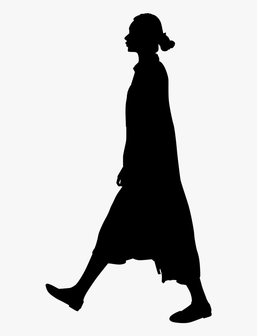 Female Step Team Silhouette