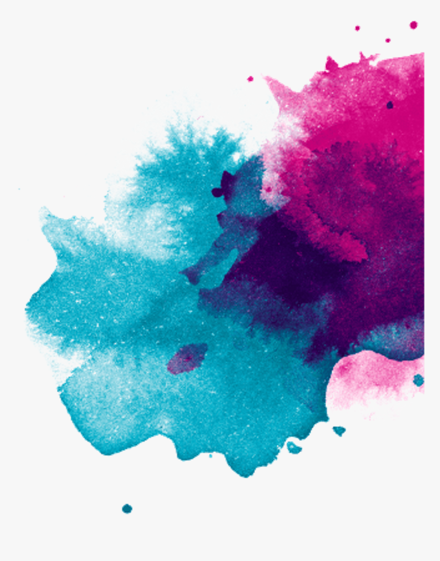 Watercolor Splashes Png - Transparent Paint Splash Png, Png Download ...