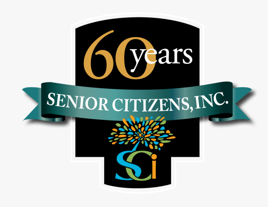 60th Anniversary Logo White Border - Graphic Design, HD Png Download ...