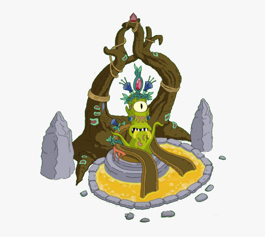 Rigellian Queen - Simpsons Tapped Out Aliens, HD Png Download ...