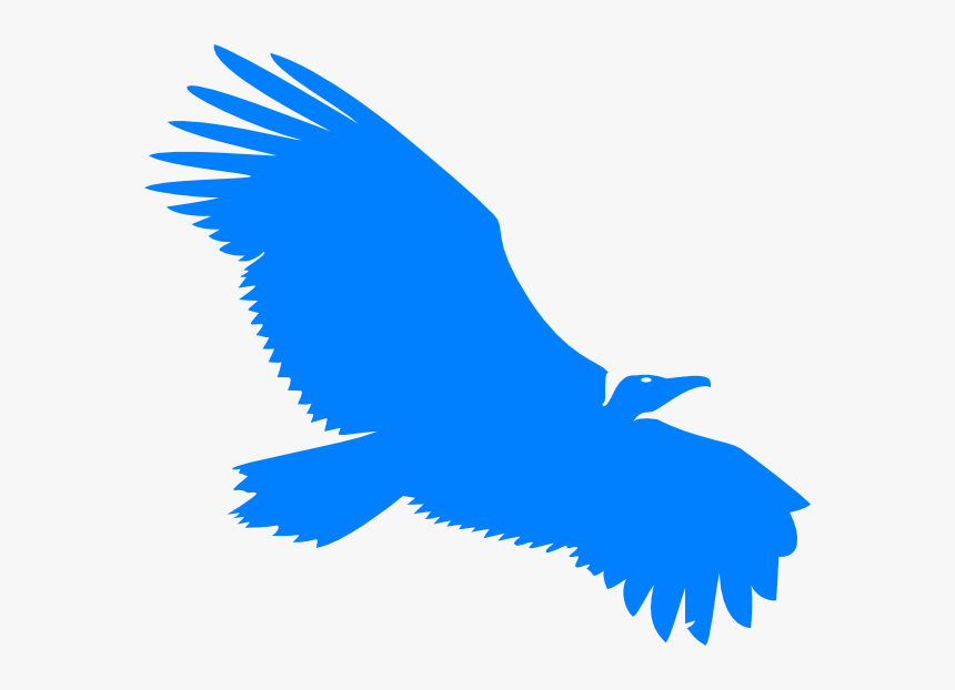 Blue Vulture Svg Clip Arts - Blue Vulture Clipart, HD Png Download ...