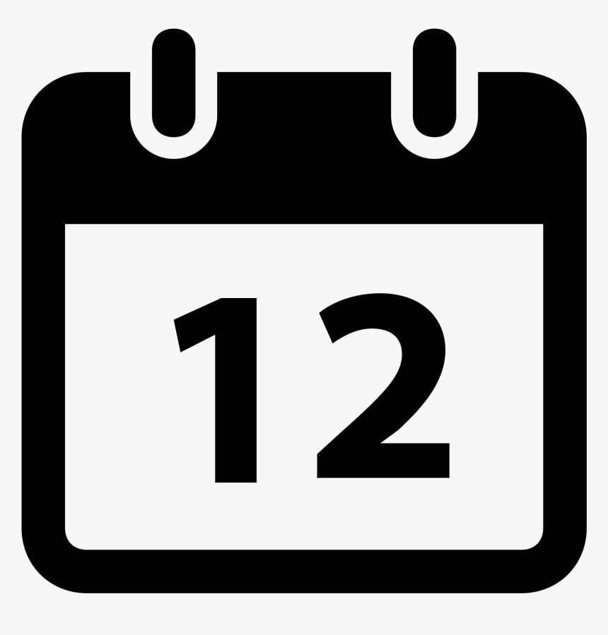 Calendar-12 - Calendar Icon 20, HD Png Download , Transparent Png Image ...