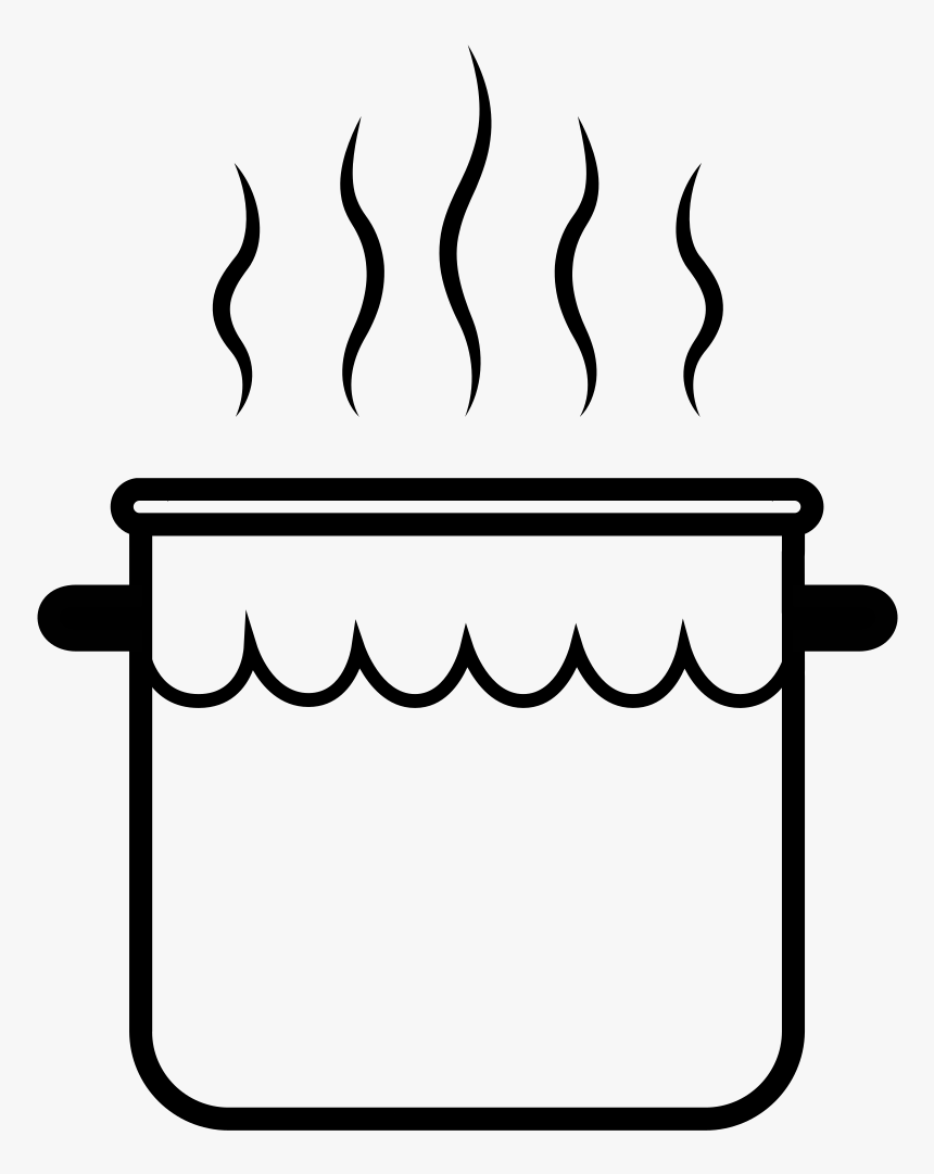 Hot Water Coloring Page - Hot Water Clipart Black And White, HD Png ...