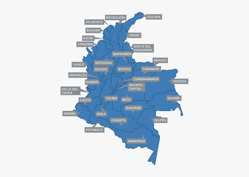 Climate Map Of Columbia, HD Png Download , Transparent Png Image - PNGitem