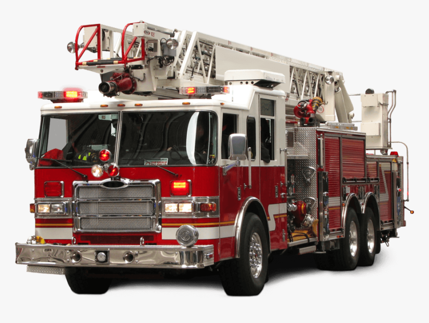 Camión De Bomberos - Transparent Background Fire Truck Png, Png ...