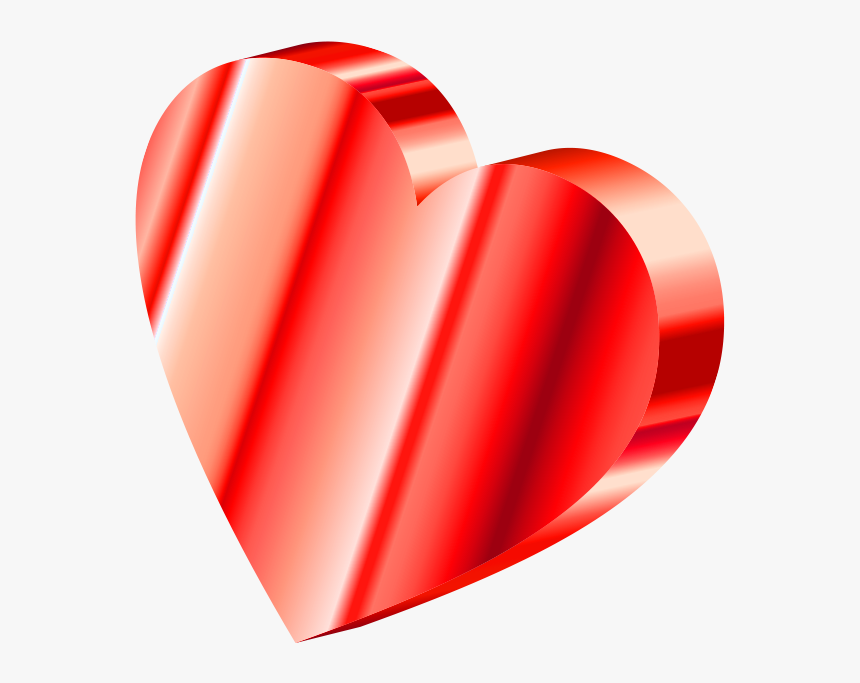 3d Heart Vector Png - 3d Heart Vector, Transparent Png , Transparent ...