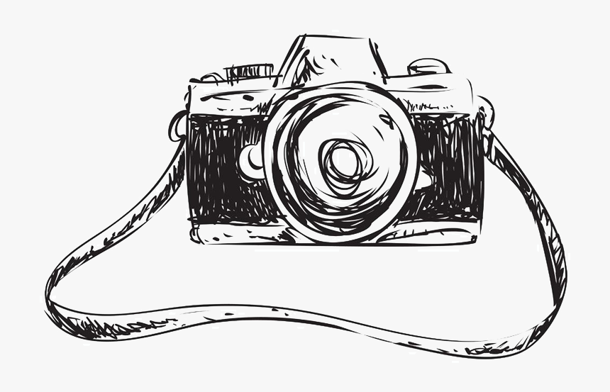 Camera Drawing, HD Png Download , Transparent Png Image - PNGitem