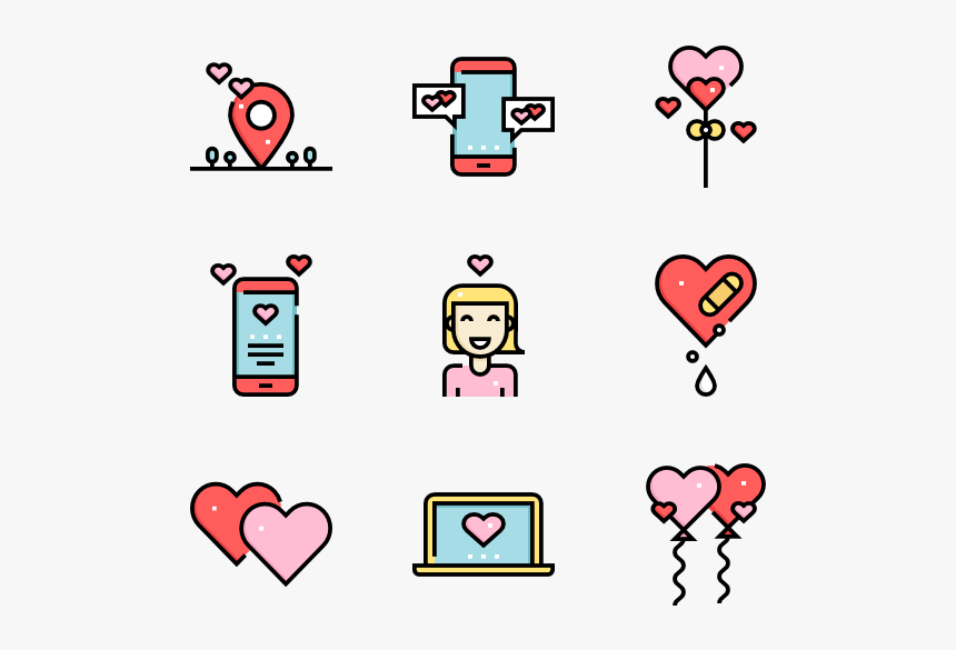 Valentine S Day - Icon Png Rosa, Transparent Png , Transparent Png ...