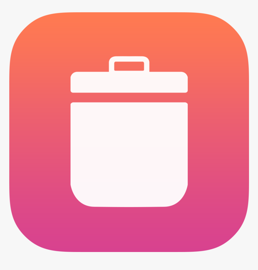 Trash Full Icon Png Image - Iphone X App Icon Png, Transparent Png ...