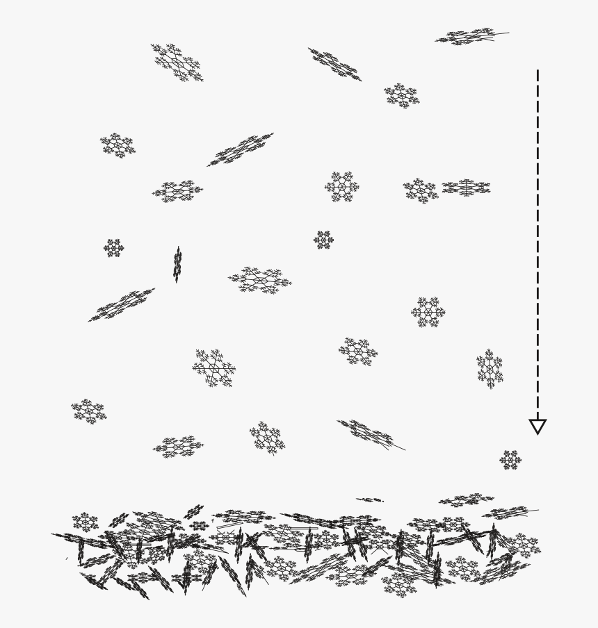 Snow Fall Schematics - Illustration, HD Png Download , Transparent Png ...