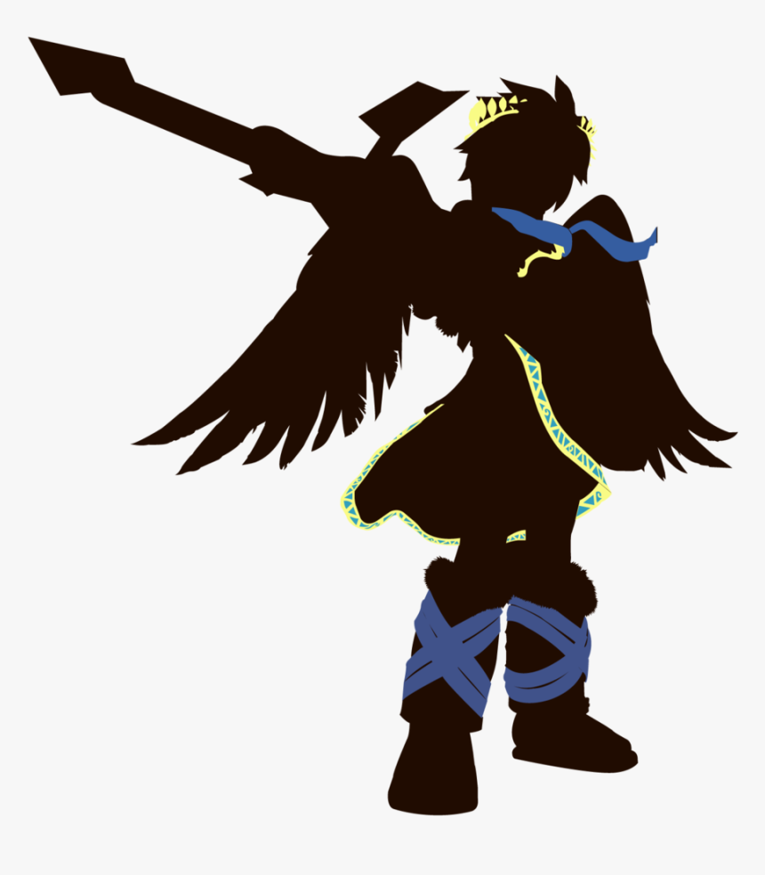 Transparent Pit Clipart - Super Smash Bros Dark Pit, HD Png Download ...