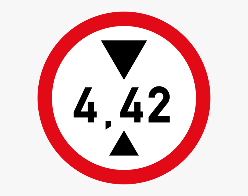 Height Limit Sign - 1 Hour, HD Png Download , Transparent Png Image ...