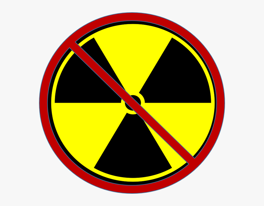 Radioactive Material - Radioactive Symbol Black And White, HD Png ...