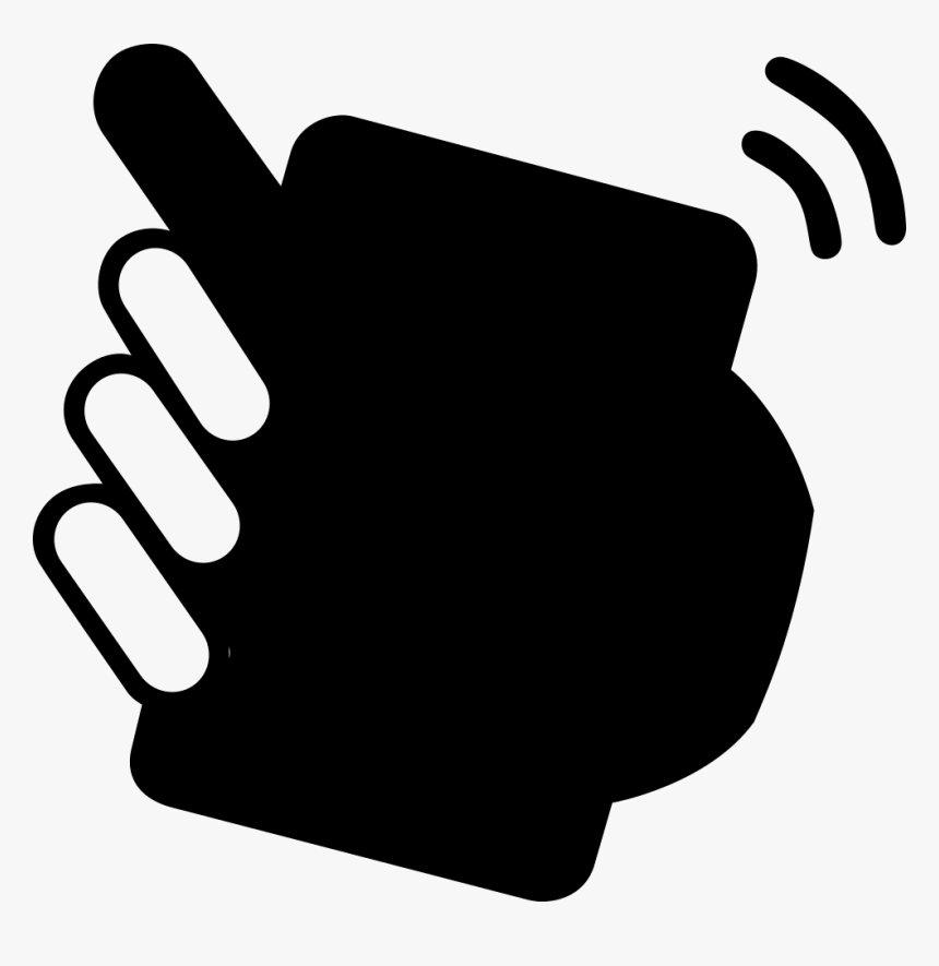 Phone Shake Vector , Png Download - Shake Mobile Icon Png White ...