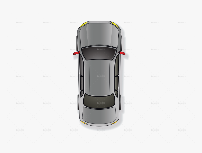 Car Vector Png Top View, Transparent Png , Transparent Png Image - PNGitem
