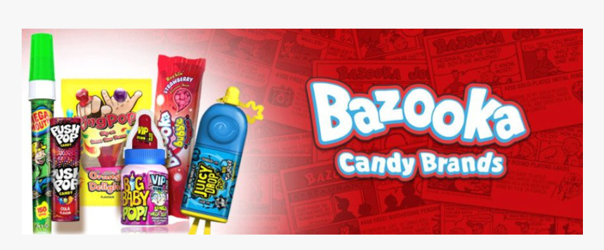 Bazooka Candy Brands Brasil, HD Png Download , Transparent Png Image ...