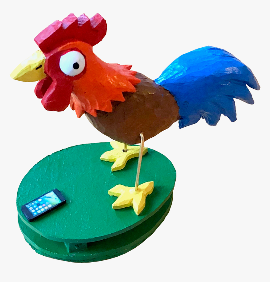 With Feathers But No Fingers This Bird Of Little Brain - Rooster, HD ...