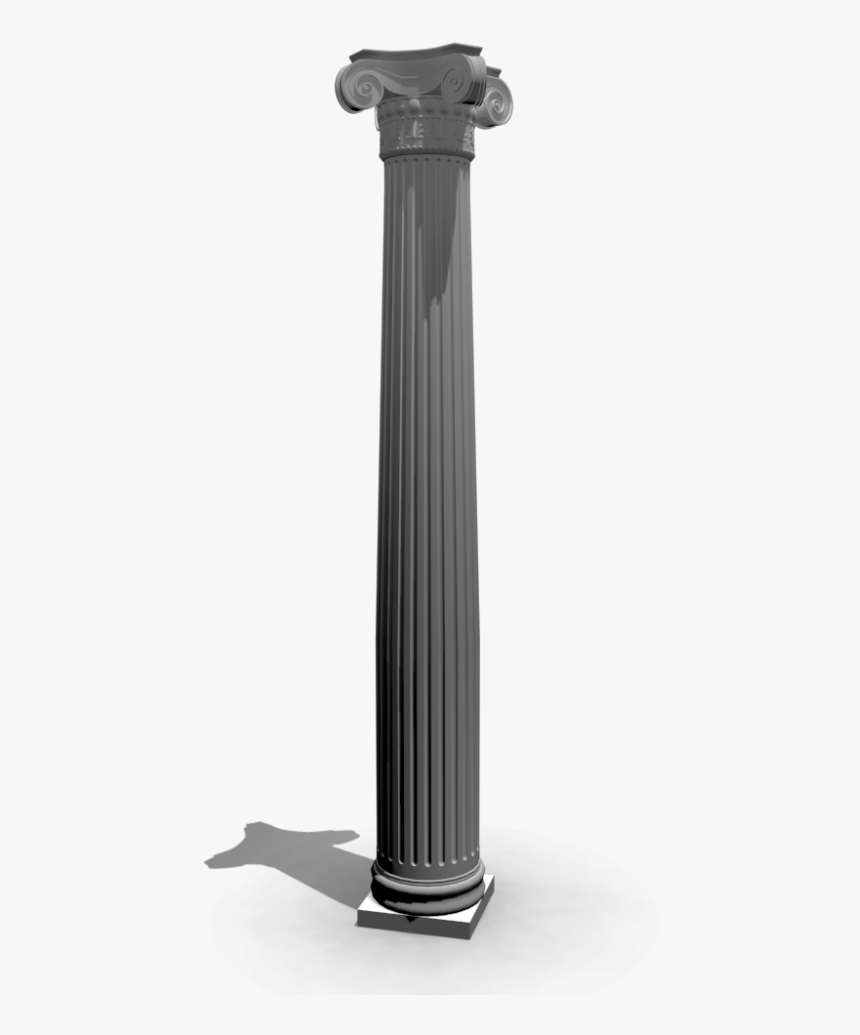Columns Png Image - Ionic Column 3d Print, Transparent Png ...