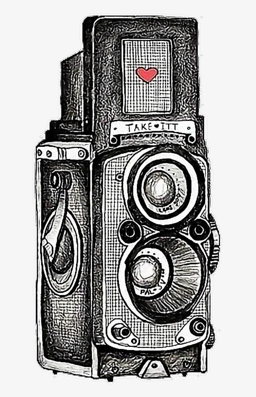 Vintage Camera Drawing Png