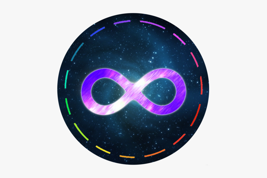 Futuristic Lights Infinity Logo Sticker - Portable Network Graphics, HD ...